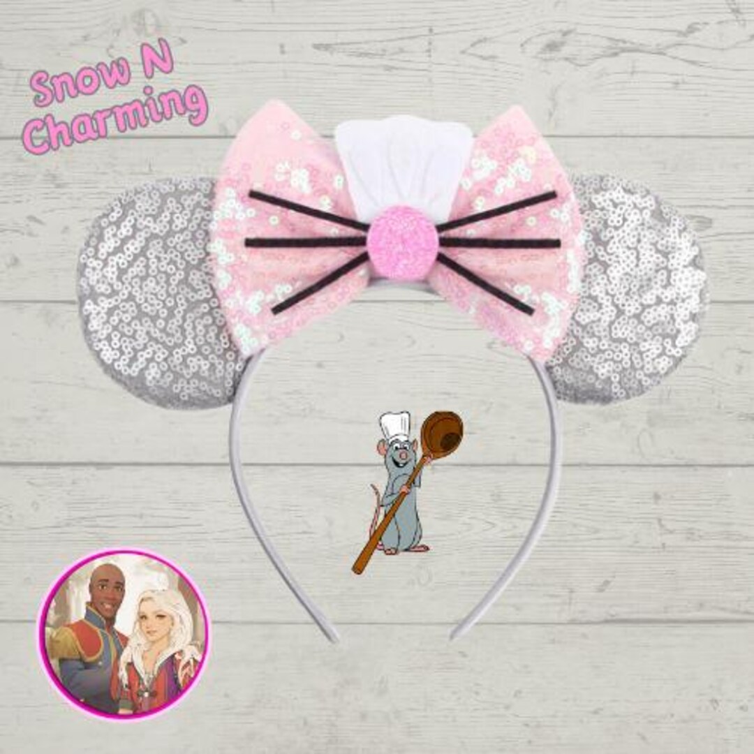 Remy Character Themed Ears ,theme Park Ears, High Quality Ears, Costume ...