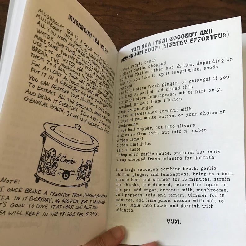 Fungivore Mushroom Cookbook - Etsy