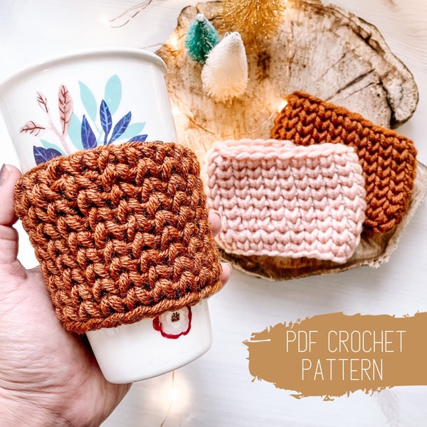 Coffee Cozy Pattern - Etsy