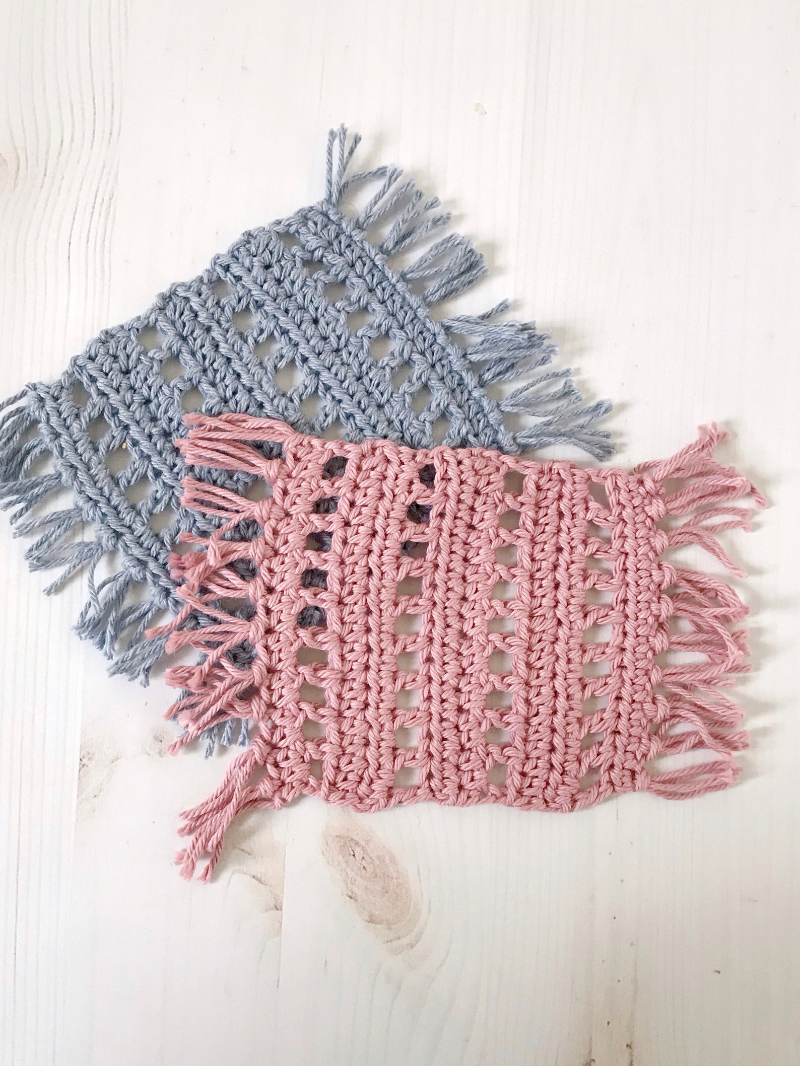 Mug Rug Crochet Pattern, the Boho Mug Rug Pattern, Crochet Coaster ...