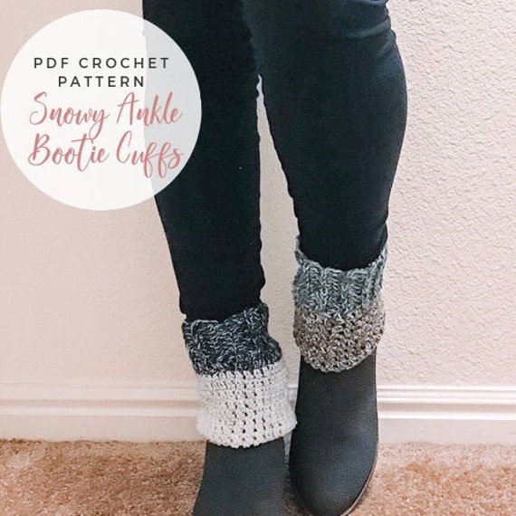 Boot Sock Crochet Pattern