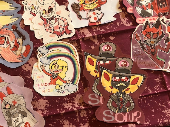 Hazbin Hotel Sticker Set - Etsy