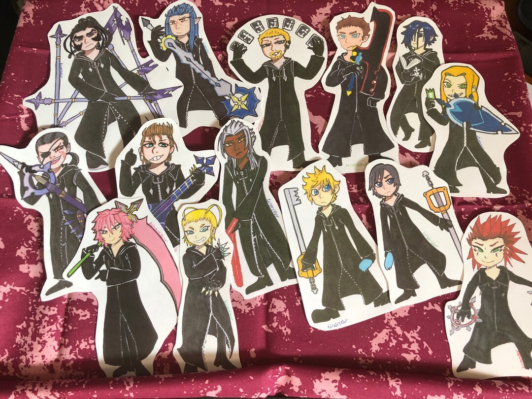 Organization XIII Sticker Set - Etsy