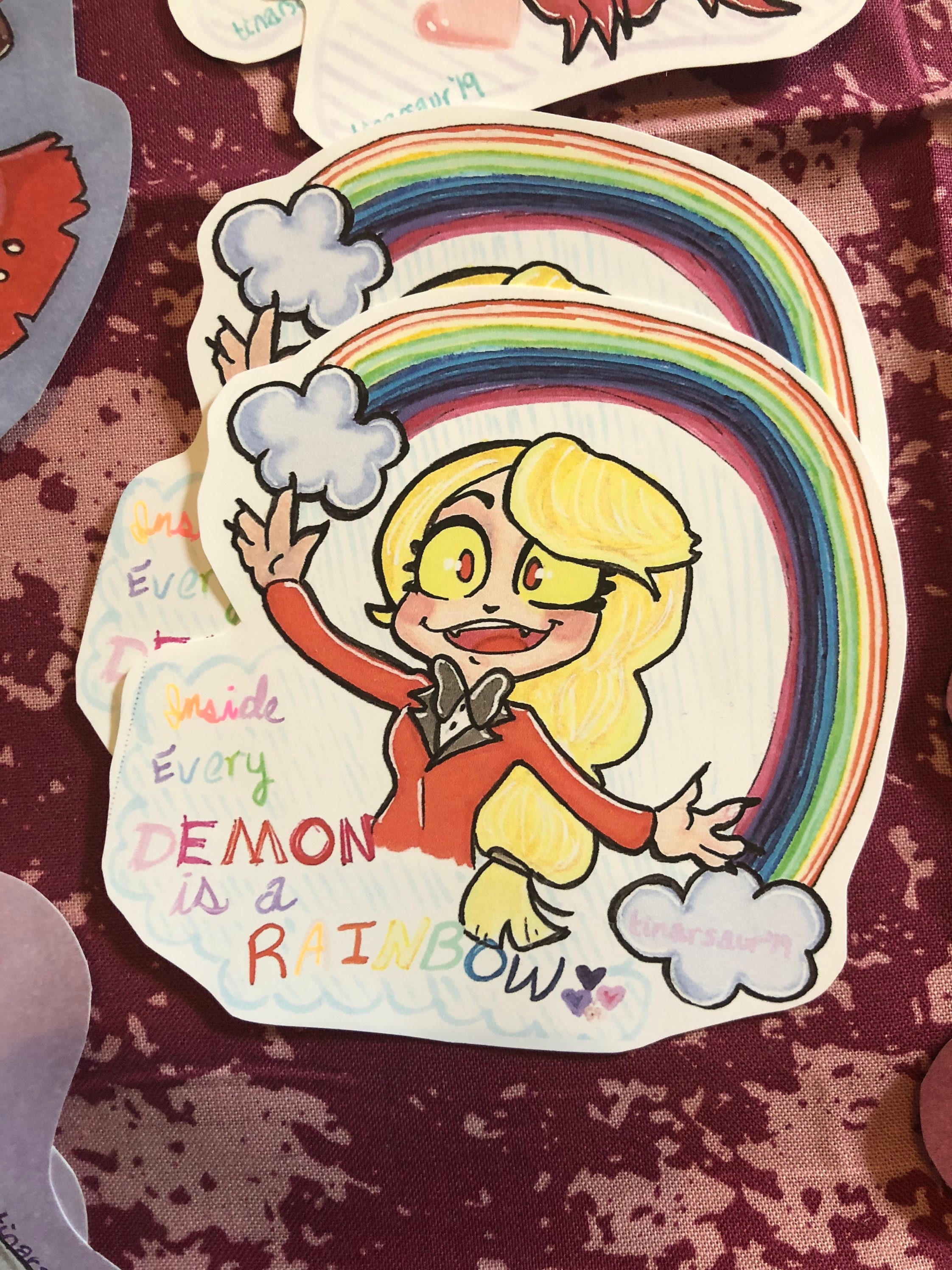 Hazbin Hotel Sticker Set - Etsy