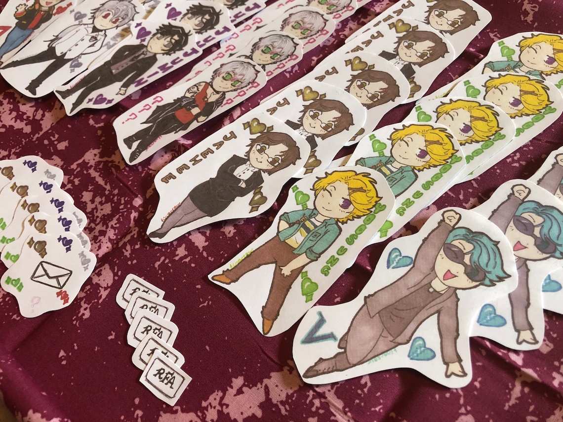 Mystic Messenger Sticker Set - Etsy