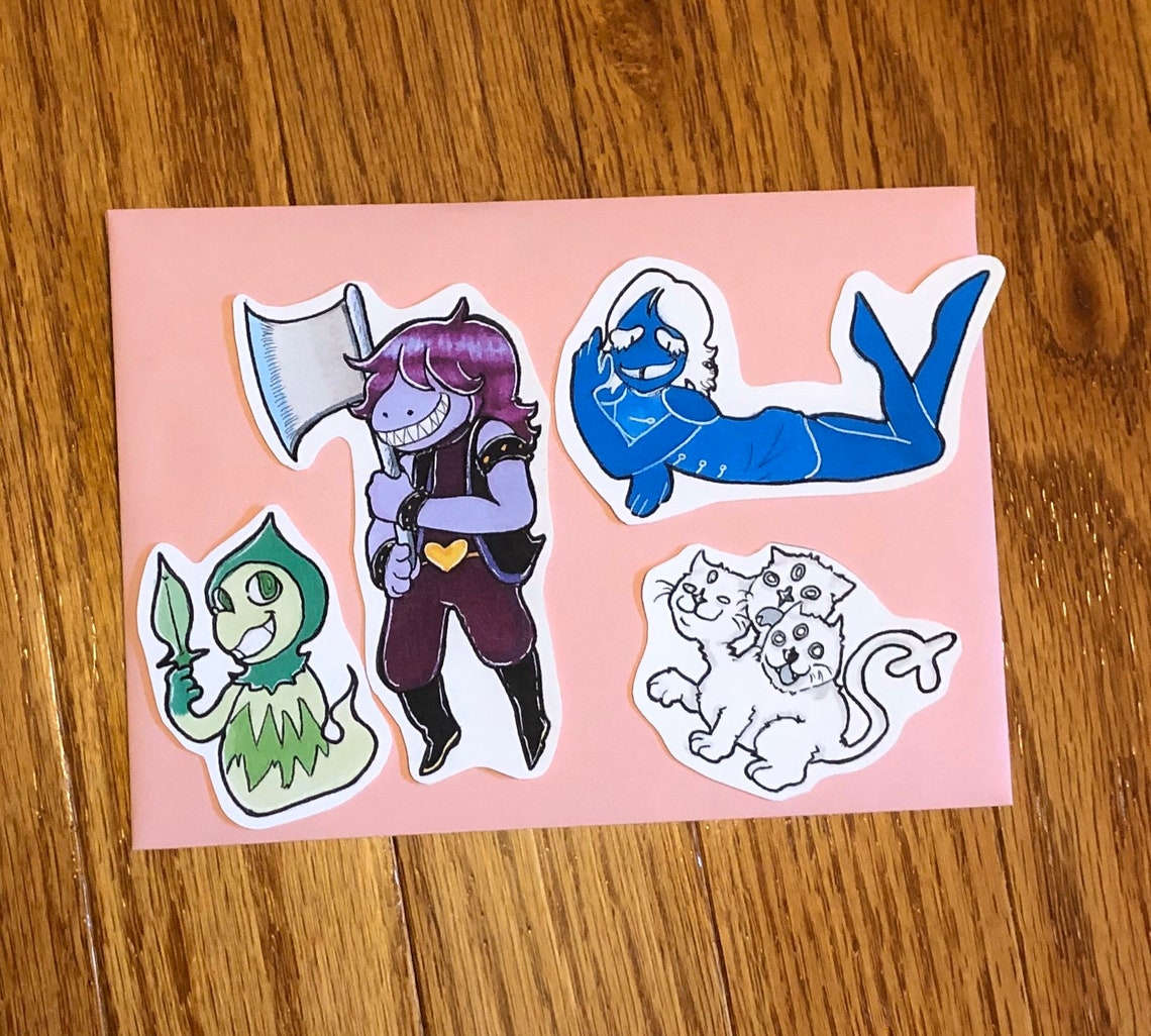 Deltarune Sticker Set - Etsy