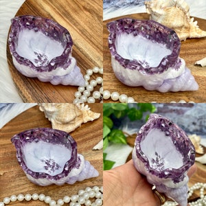 Handmade Resin Conch Shell Trinket Dish Seashell Dish Resin - Etsy