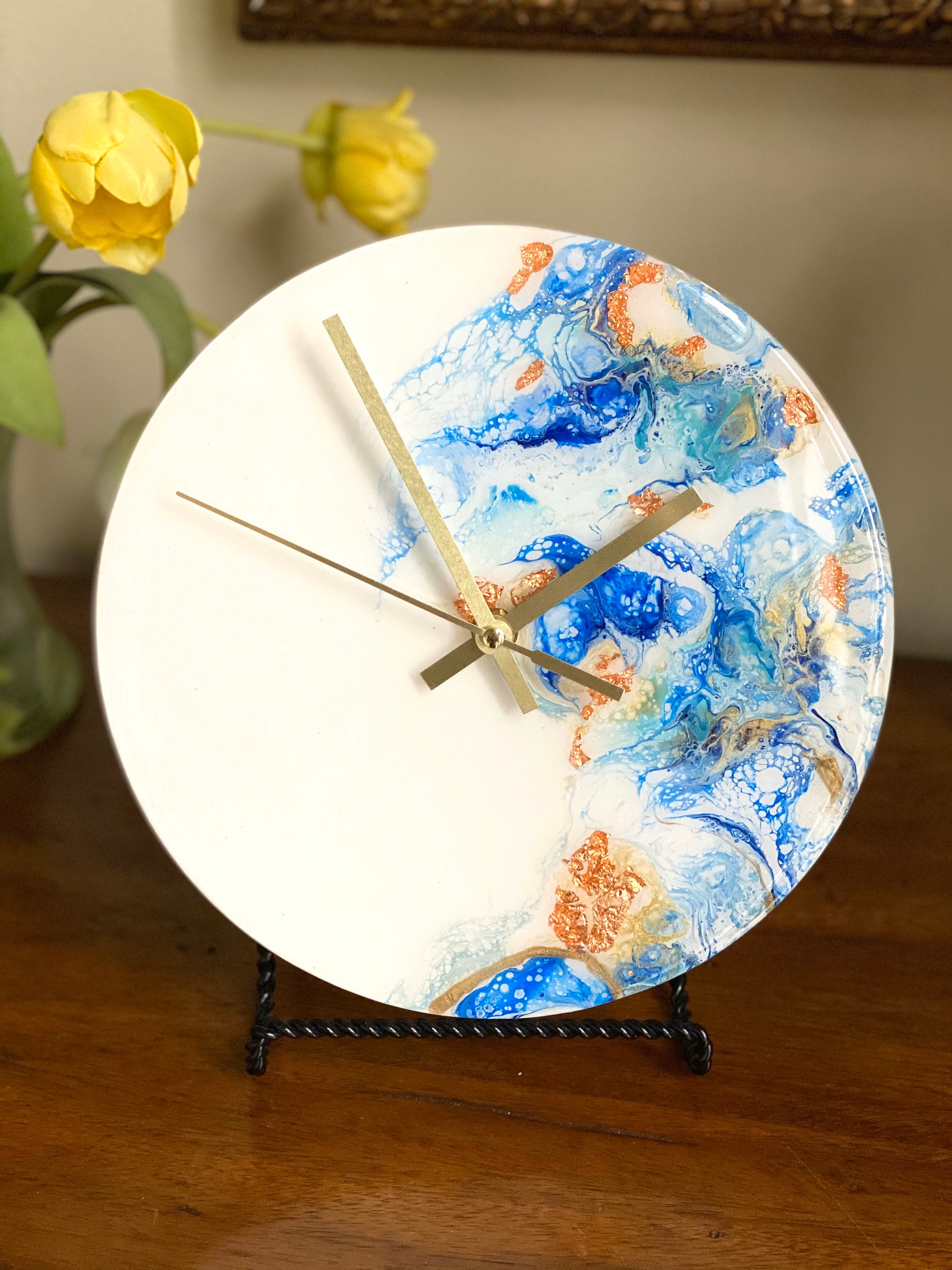 Clocks for Wall Art Wall Clock Abstract Art Abstract | Etsy