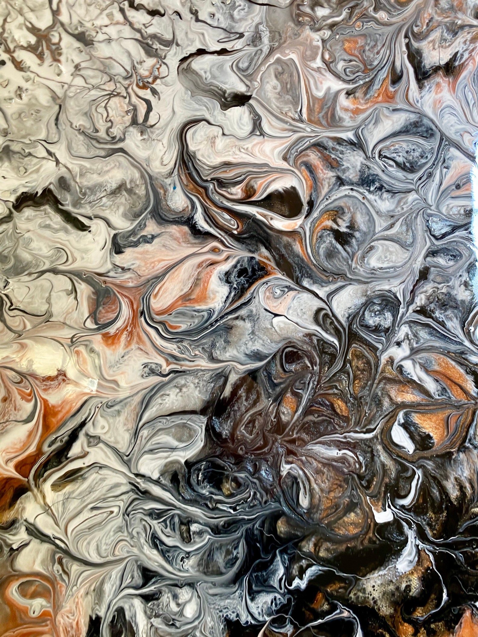 Abstract Resin Painting Abstract Wall Art Original Painting - Etsy