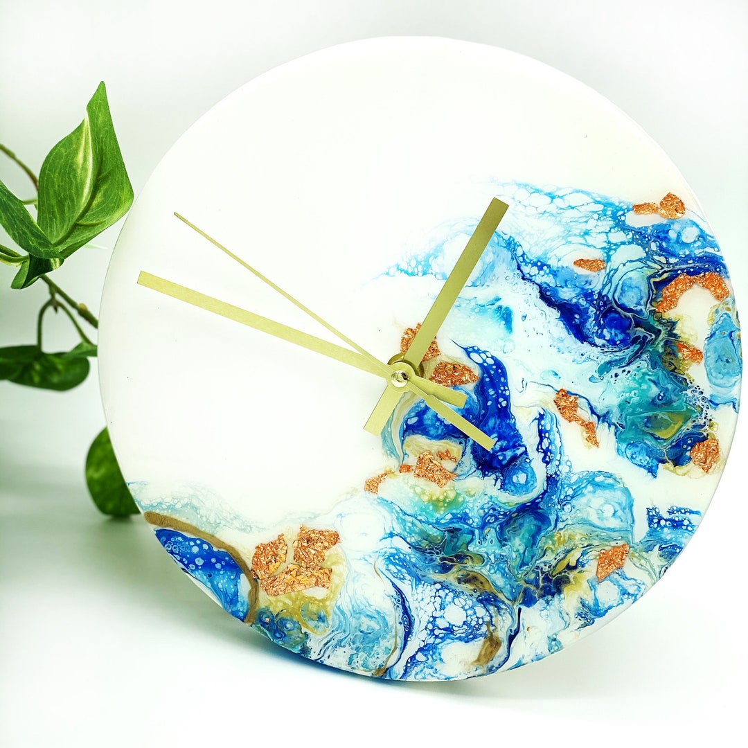 Clocks for Wall, Art Wall Clock, Abstract Art, Abstract Painting, Home ...