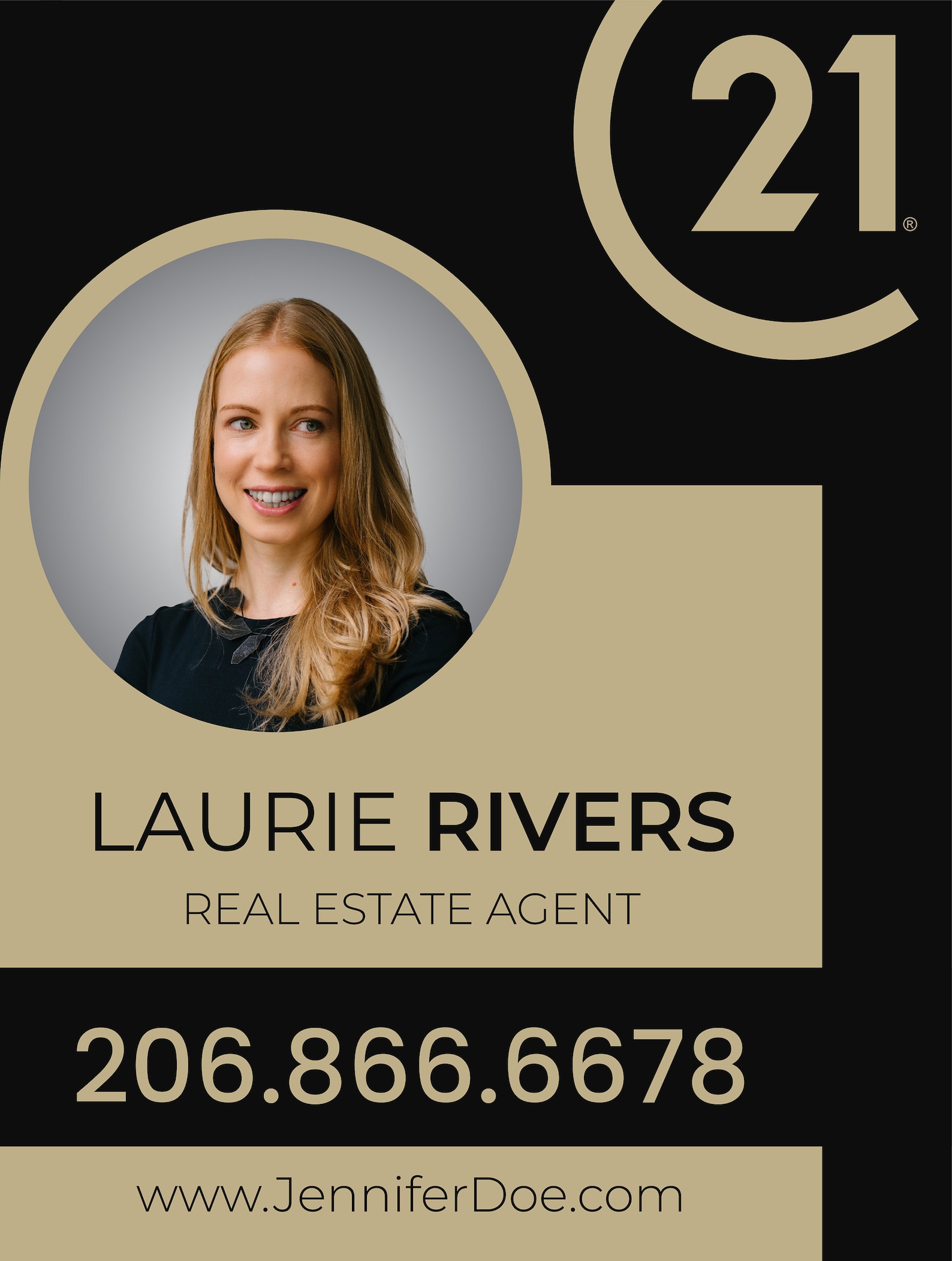 Century 21 Yard Sign Design 4 RIDERS for Sale, for Lease, Sold, Open ...