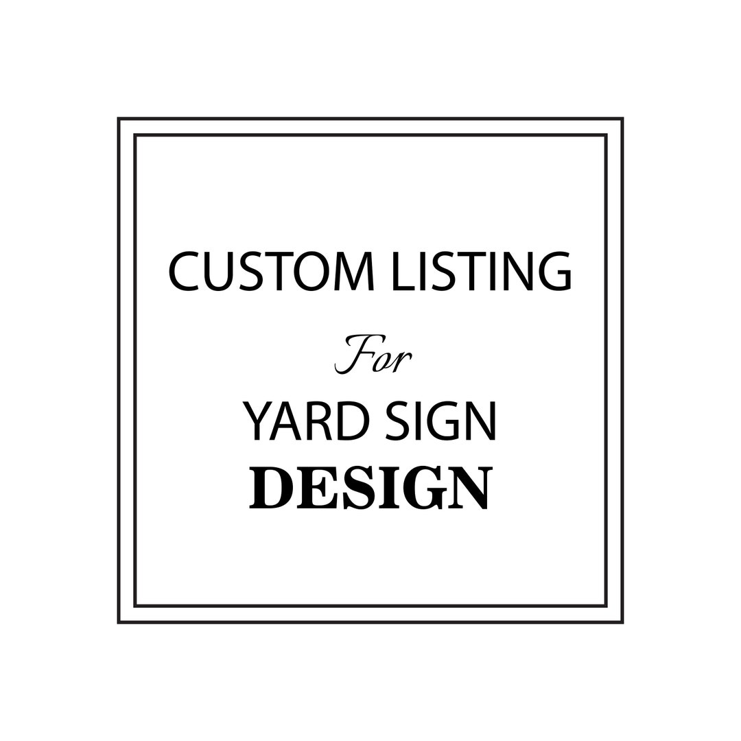 Custom Designs for Real Estate Yard Sign; Rider Signs, Canva Version - Etsy