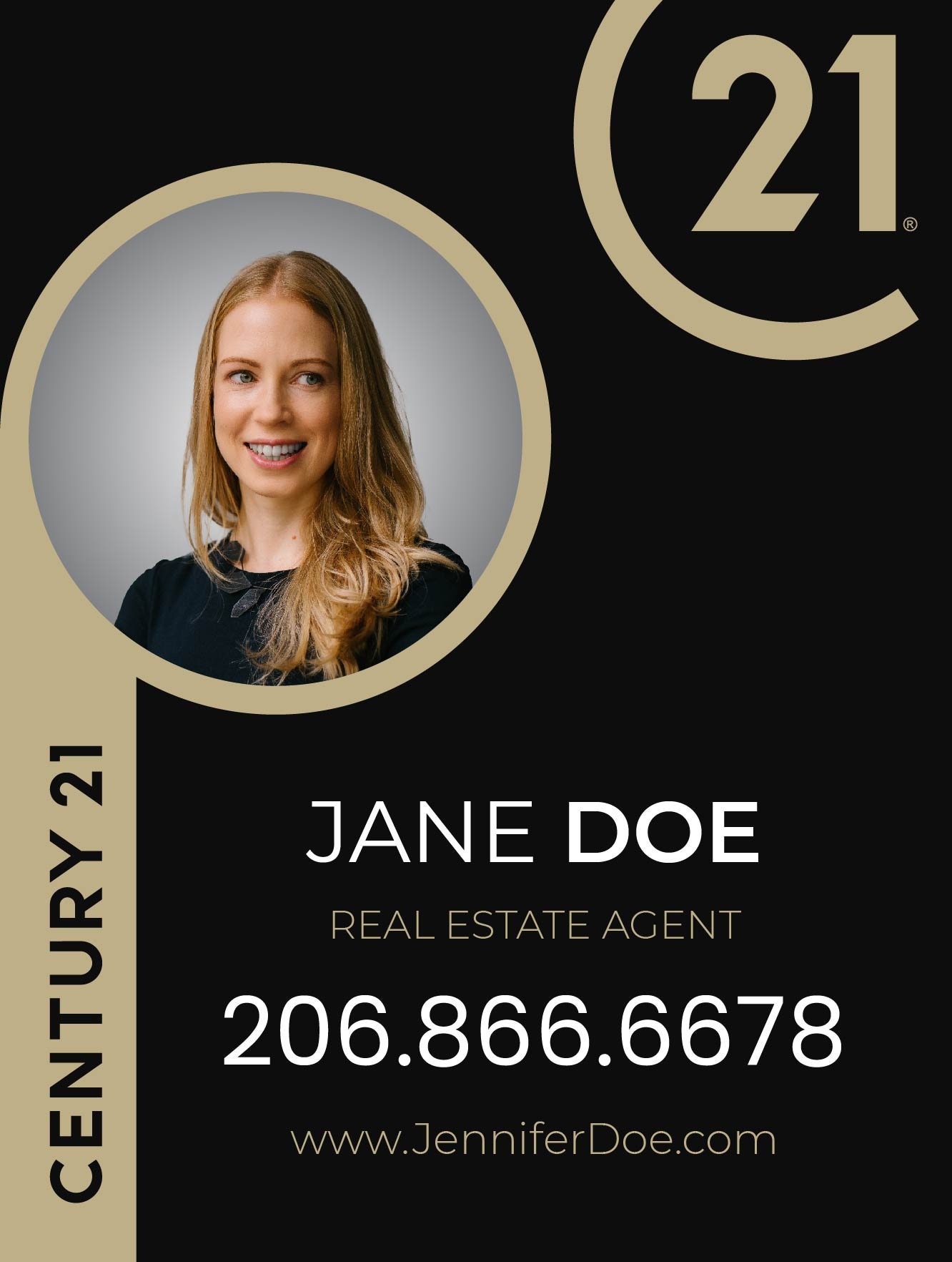 Century 21 Yard Sign Design +4 RIDERS; for Sale, for Lease, Sold, Open ...