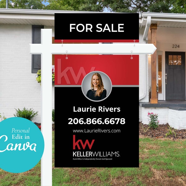 Keller Williams For Sale Sign Template