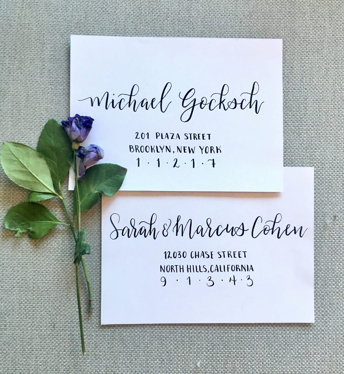 Envelope Calligraphy - Etsy