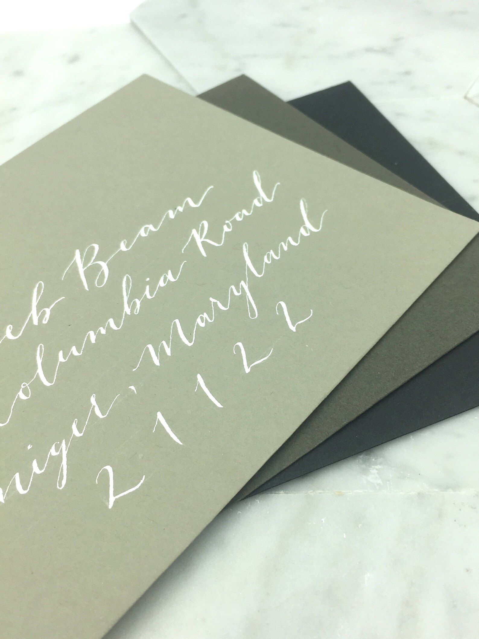 Envelope Calligraphy - Etsy