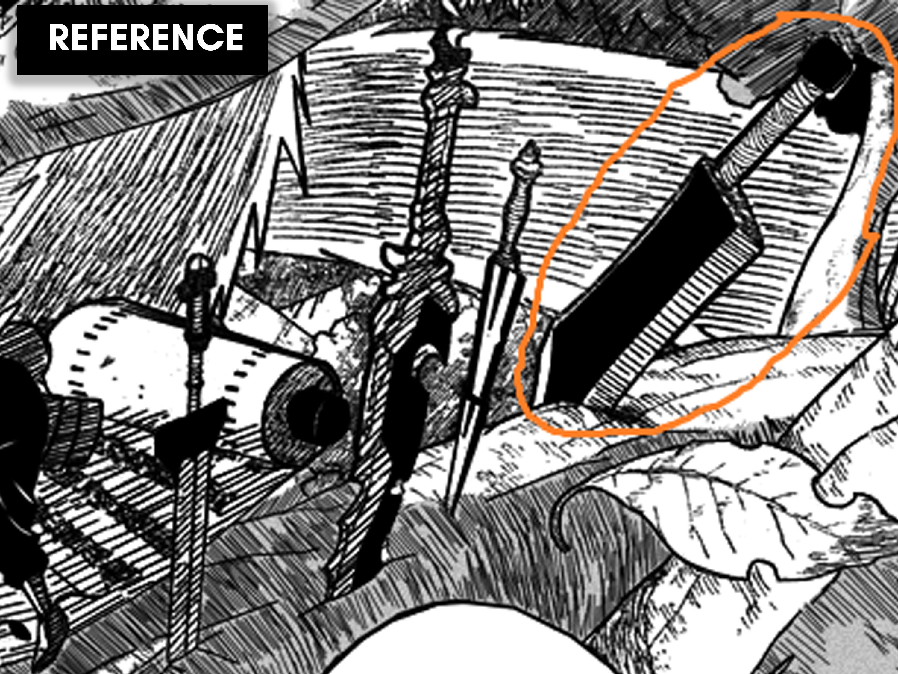 Hashirama Senju Long Sword Template Pattern Cosplay 3D | Etsy