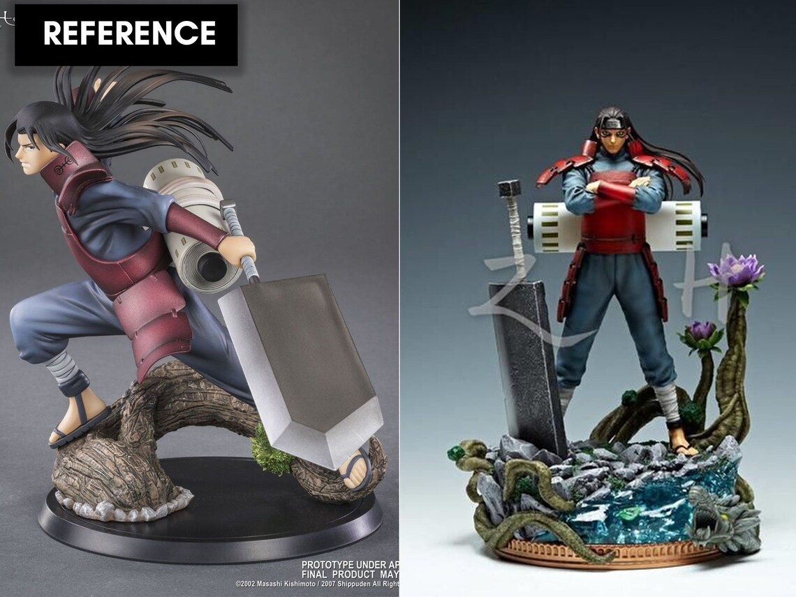 Hashirama Senju Long Sword Template Pattern Cosplay 3D | Etsy