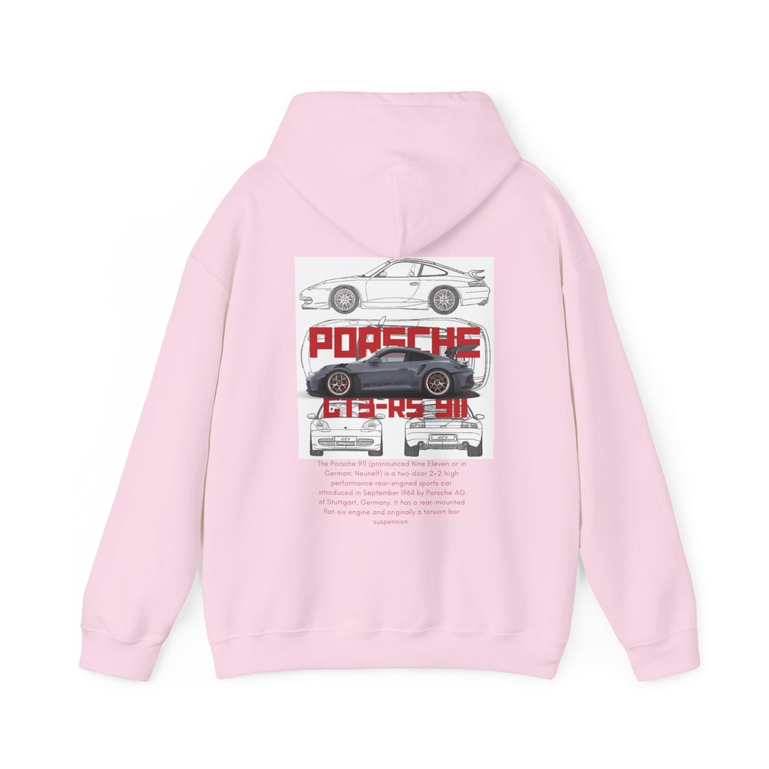 Porsche GT3-RS 911 Streetwear Hoodie Oversized Porsche Unisex Hoodie ...