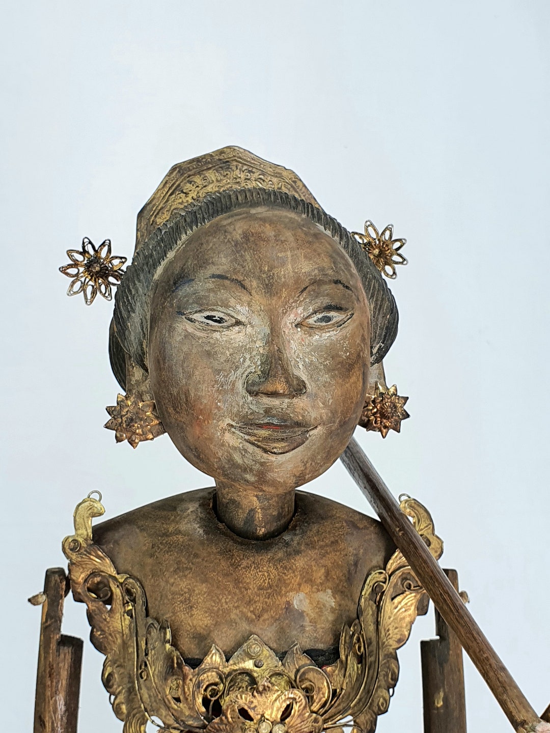 Girl Puppet, Hand Puppet, Antique Collection - Collector Must Have! Old ...