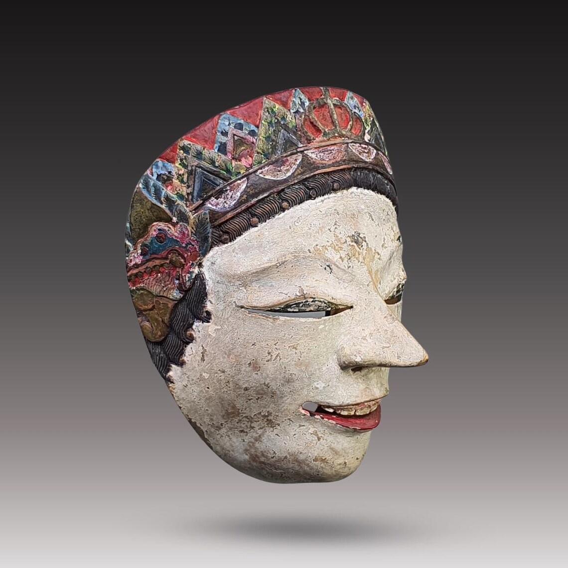 Rare Old Panji Mask of a Javanese Prince. - Etsy