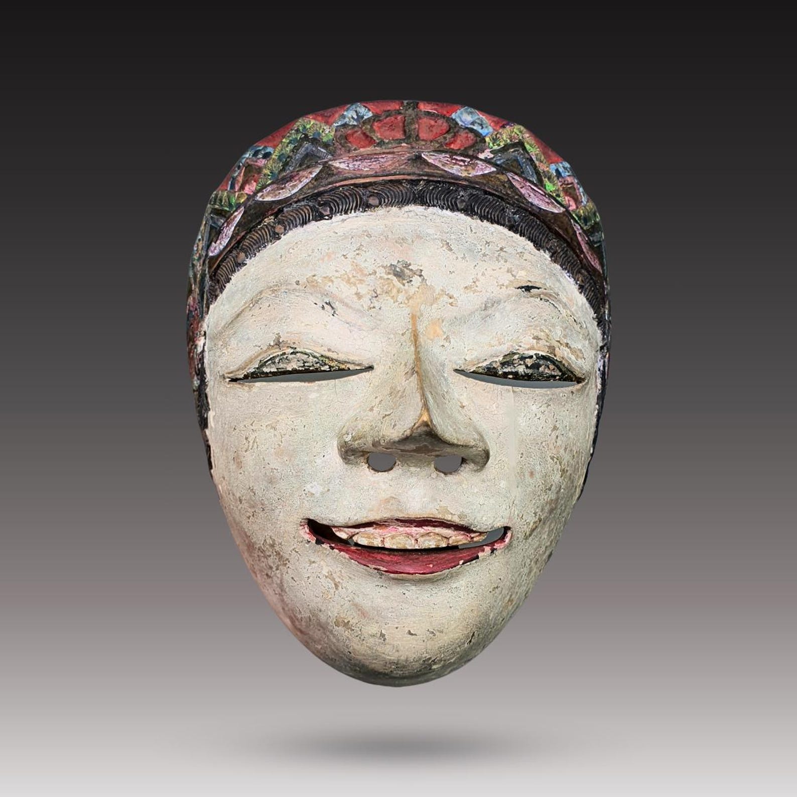 Rare Old Panji Mask of a Javanese Prince. - Etsy