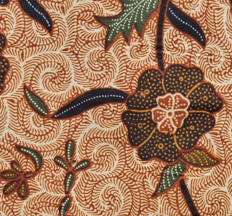 Java Batik Textile – Hand-printed Classic Motifs for Home & Fashion - Etsy