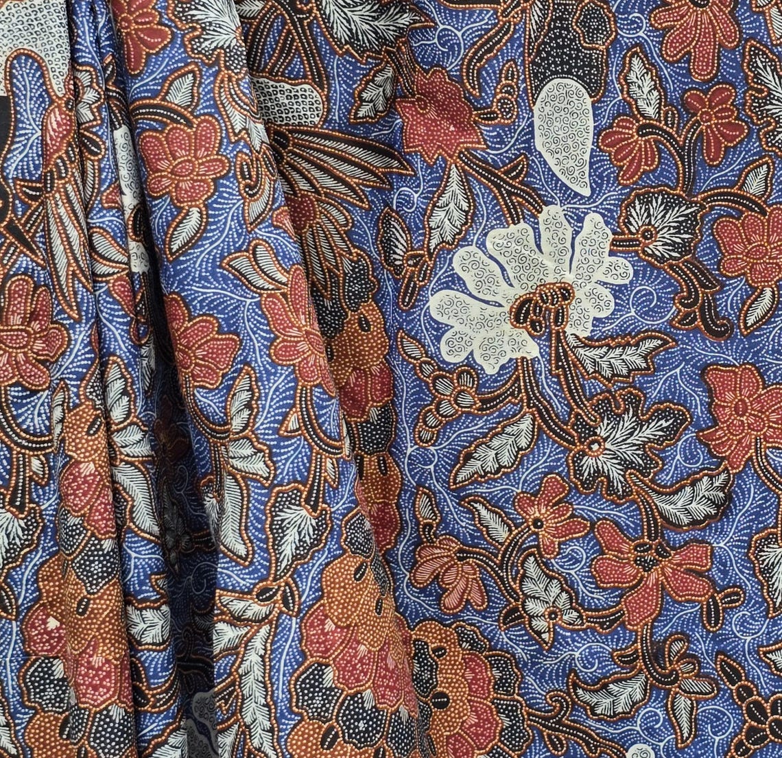 Java Batik Textile – Hand-printed Classic Motifs for Home & Fashion - Etsy