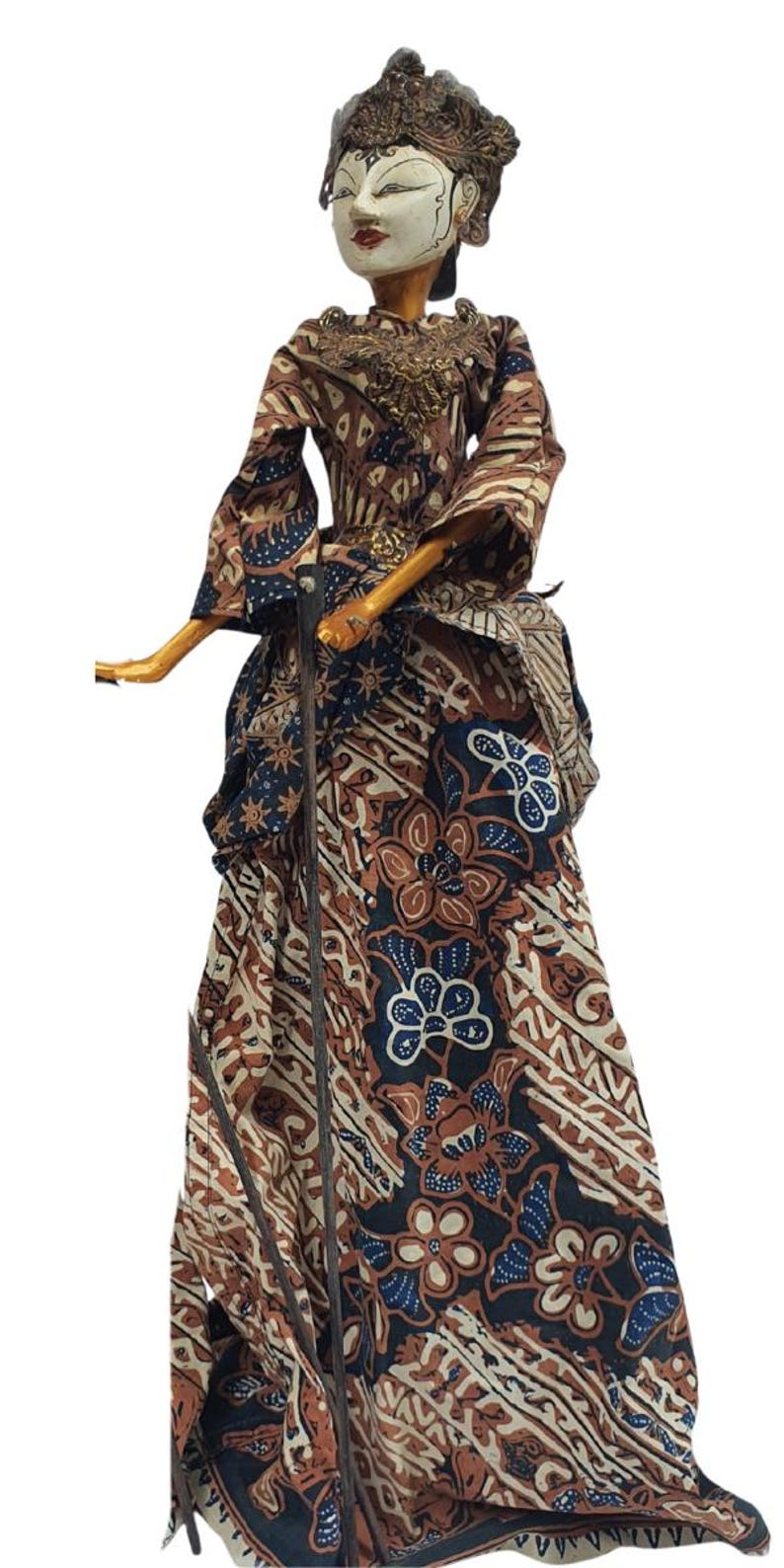 Wayang Golek Panji Wooden Puppet | Handmade Indonesian Folk Art ...
