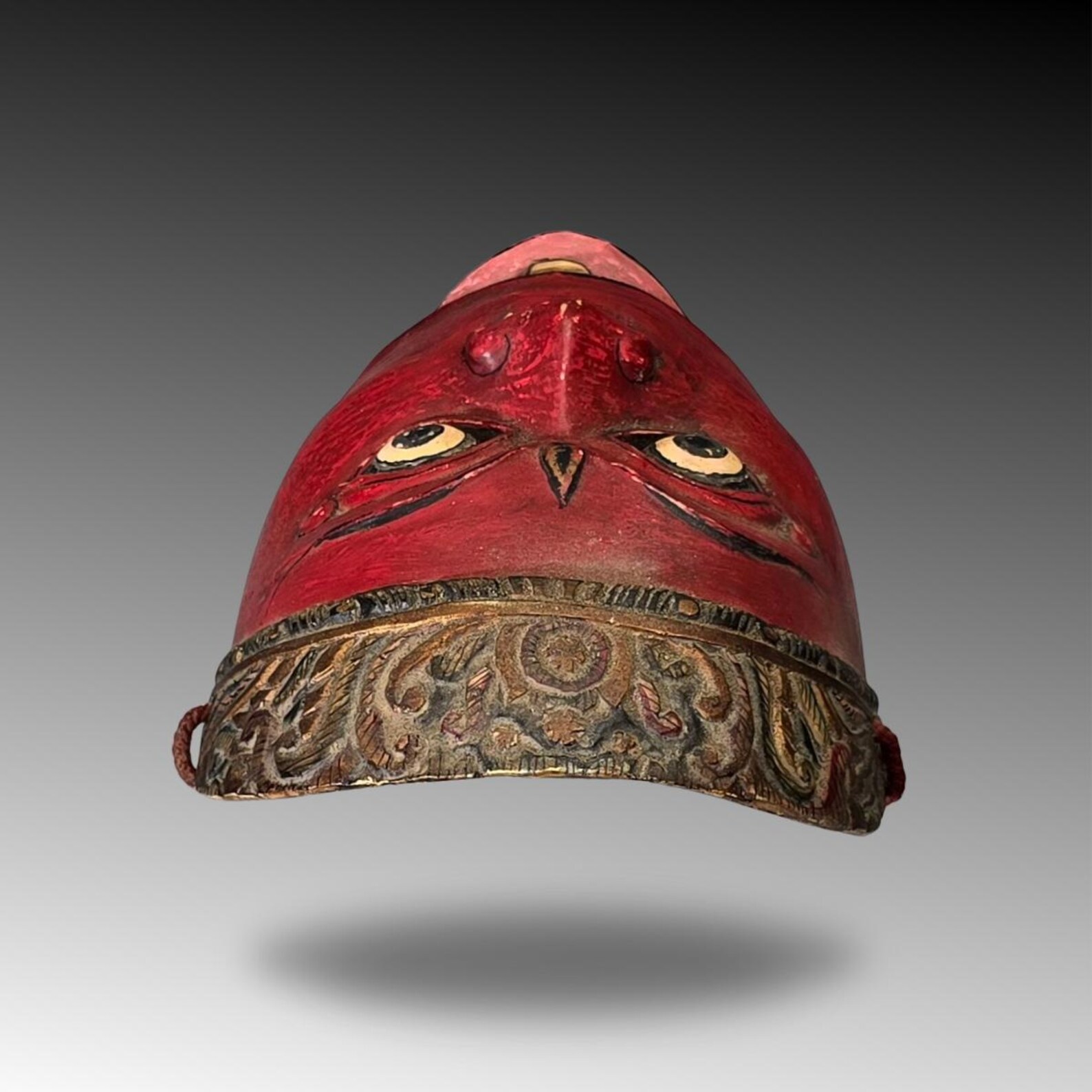 Old Japanese Cepot Mask of Clown -wayang Topeng Wall Art - Etsy