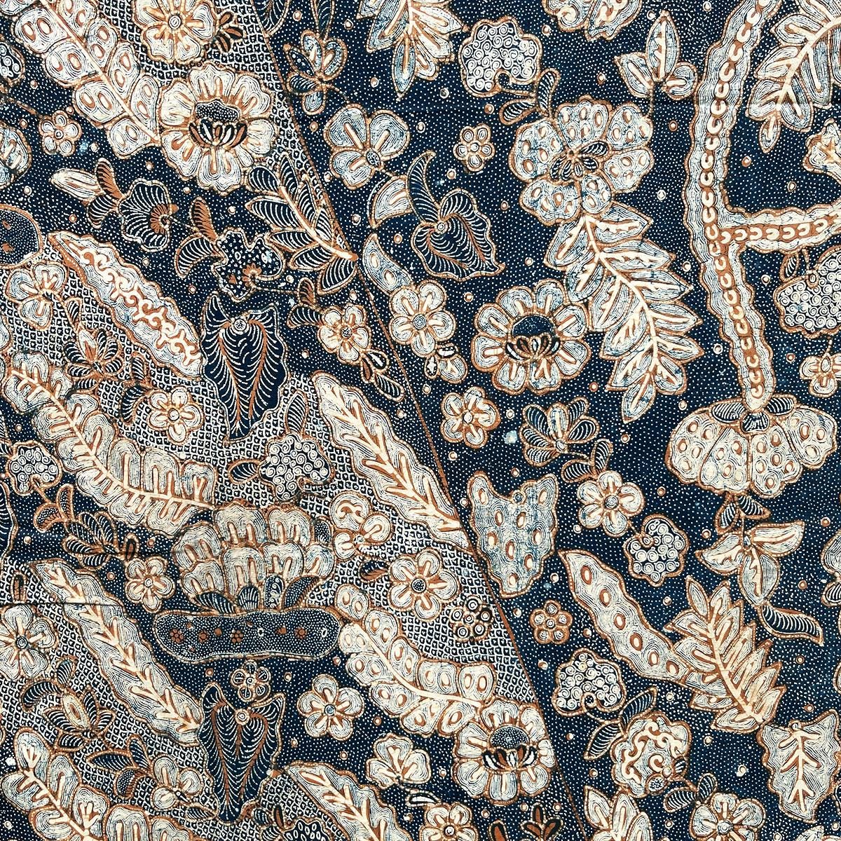 Beautiful Old Batik Tulis With Dancing Peacock on Cecek and Floral ...