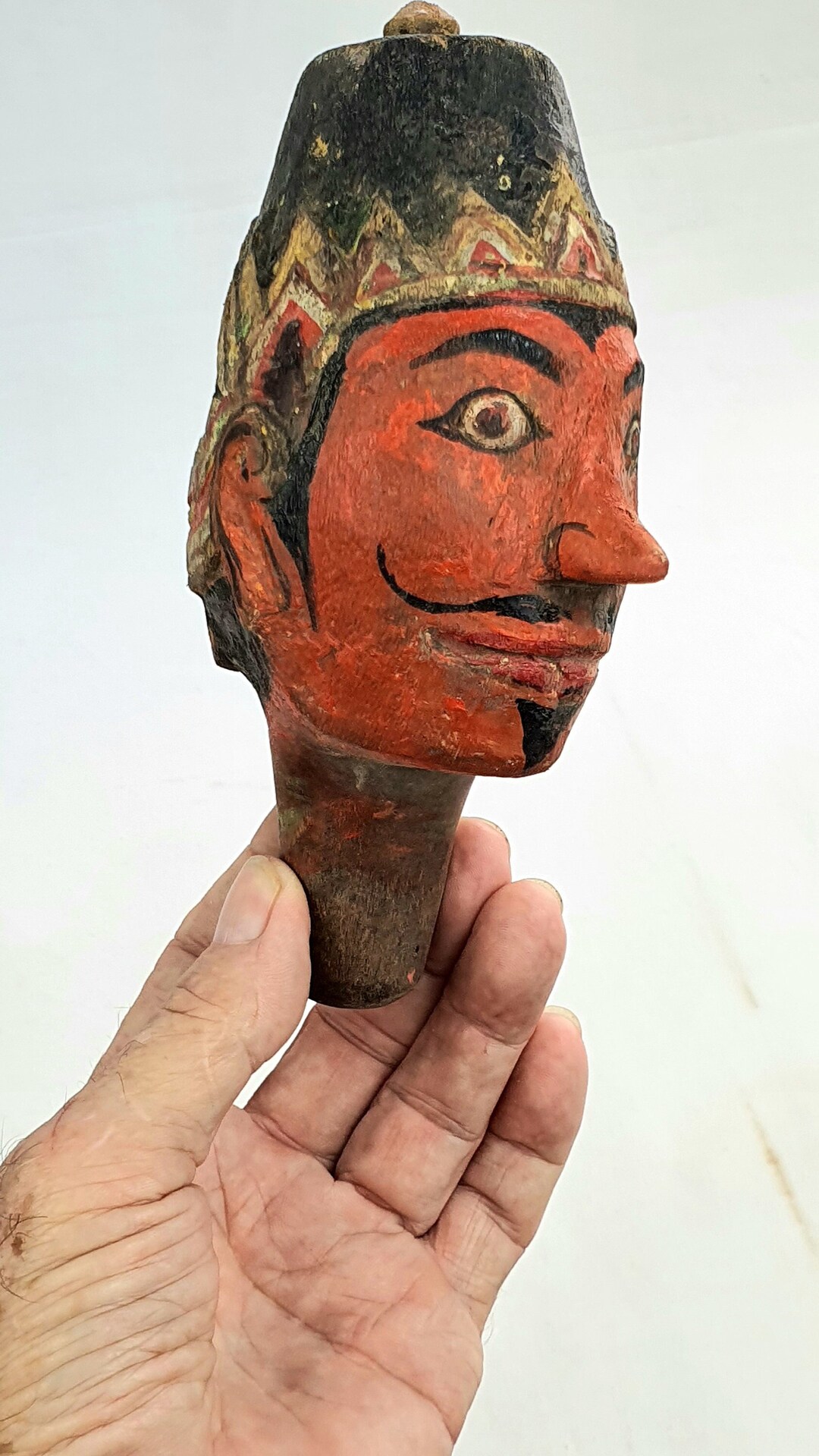 Antique Collection - Hand Puppet DIY Indonesian Golek Head by Theater ...
