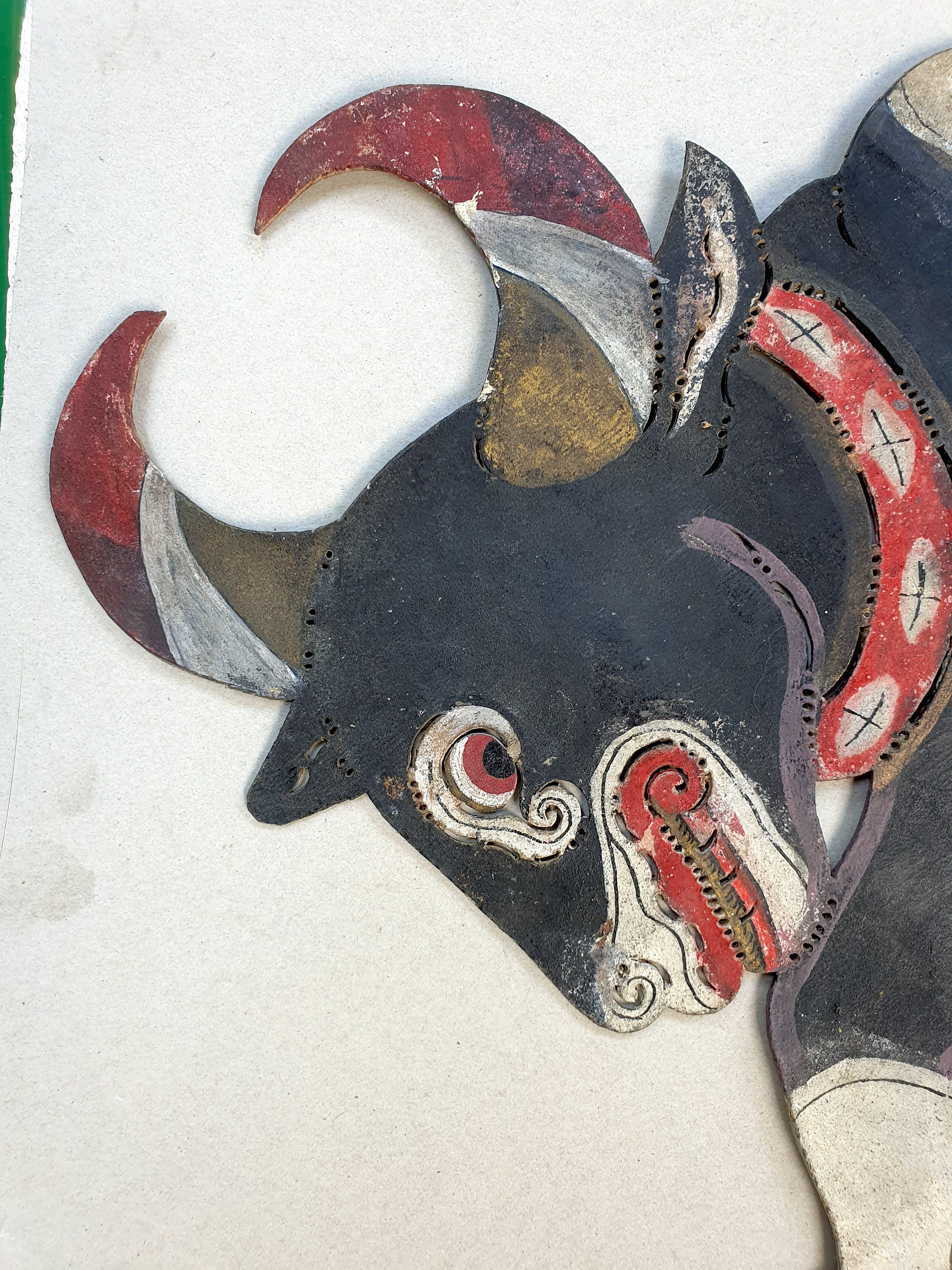 Over 70 Years Old Buffalo Shadow Puppet - Etsy