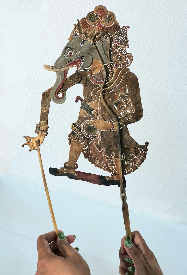 Mythical Animal - Lembu Sora Shadow Puppet - Etsy