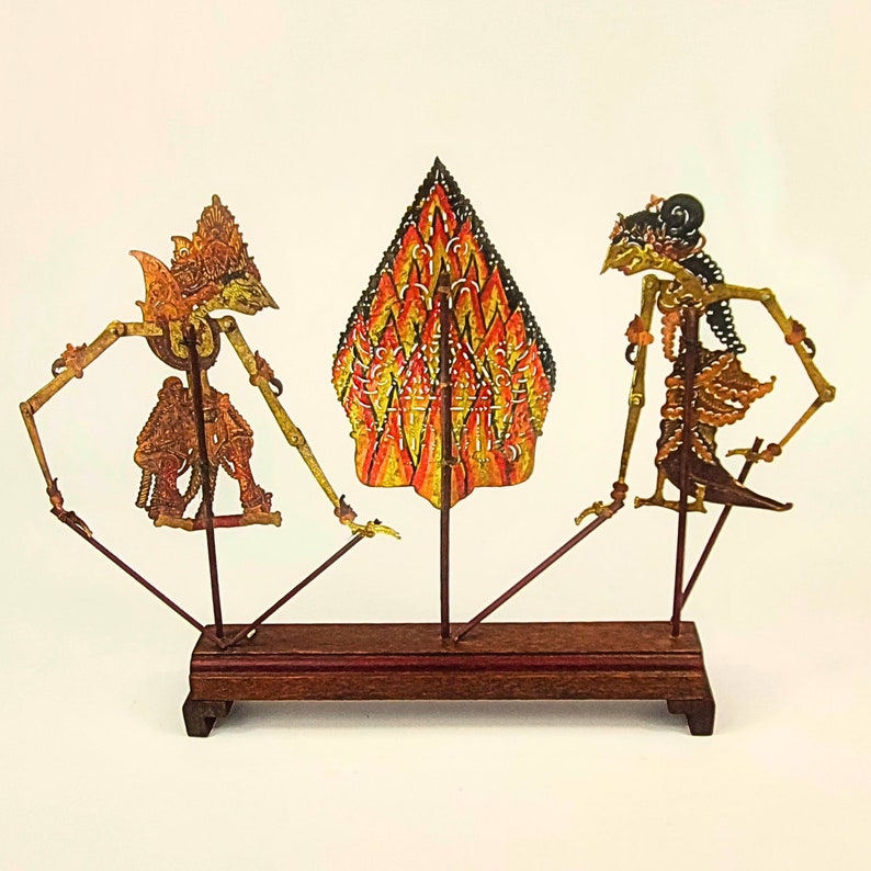 Rama - Sinta - Miniature Set Shadow Puppet - Etsy