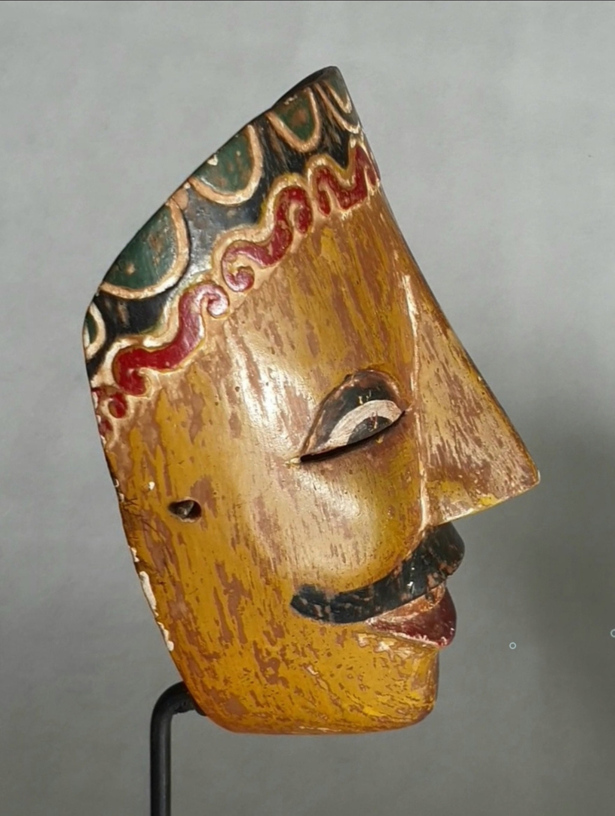 Old Javanese Panji Prince Mask - Etsy