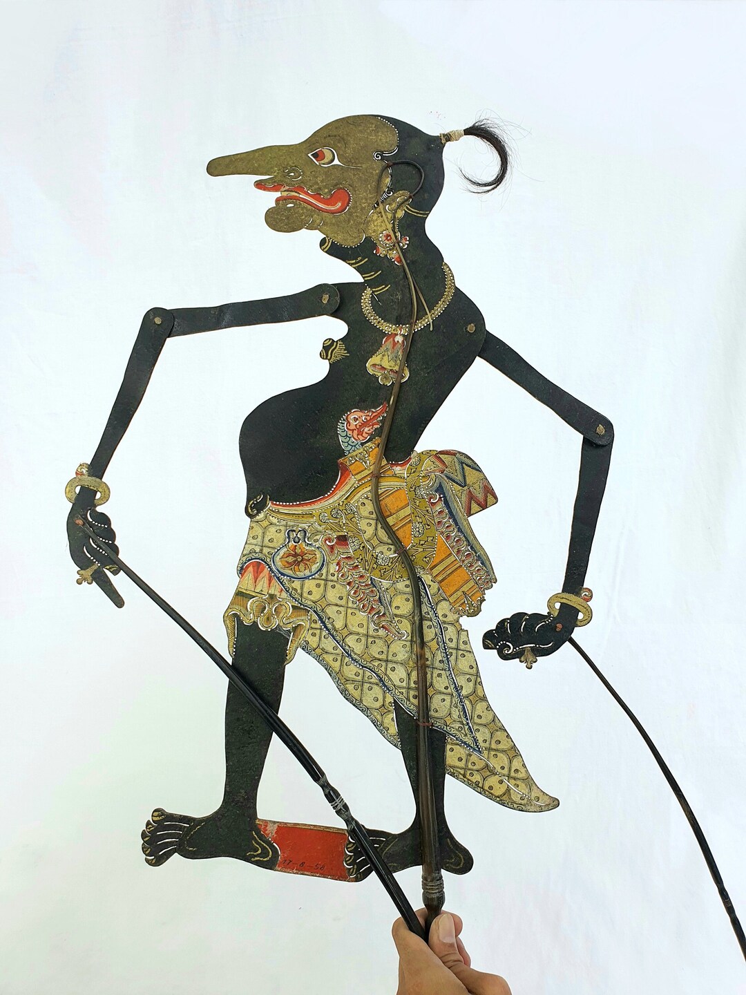 Javanese Shadow Puppet Legend petruk the Punakawan Clown - Etsy