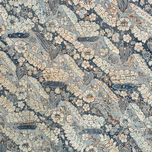 Beautiful Old Batik Tulis With Dancing Peacock on Cecek and Floral ...