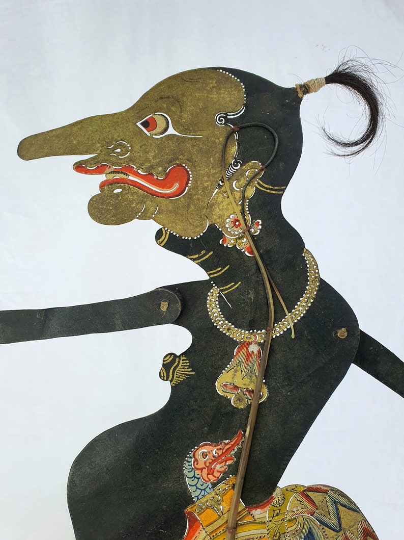 Javanese Shadow Puppet Legend petruk the Punakawan Clown - Etsy