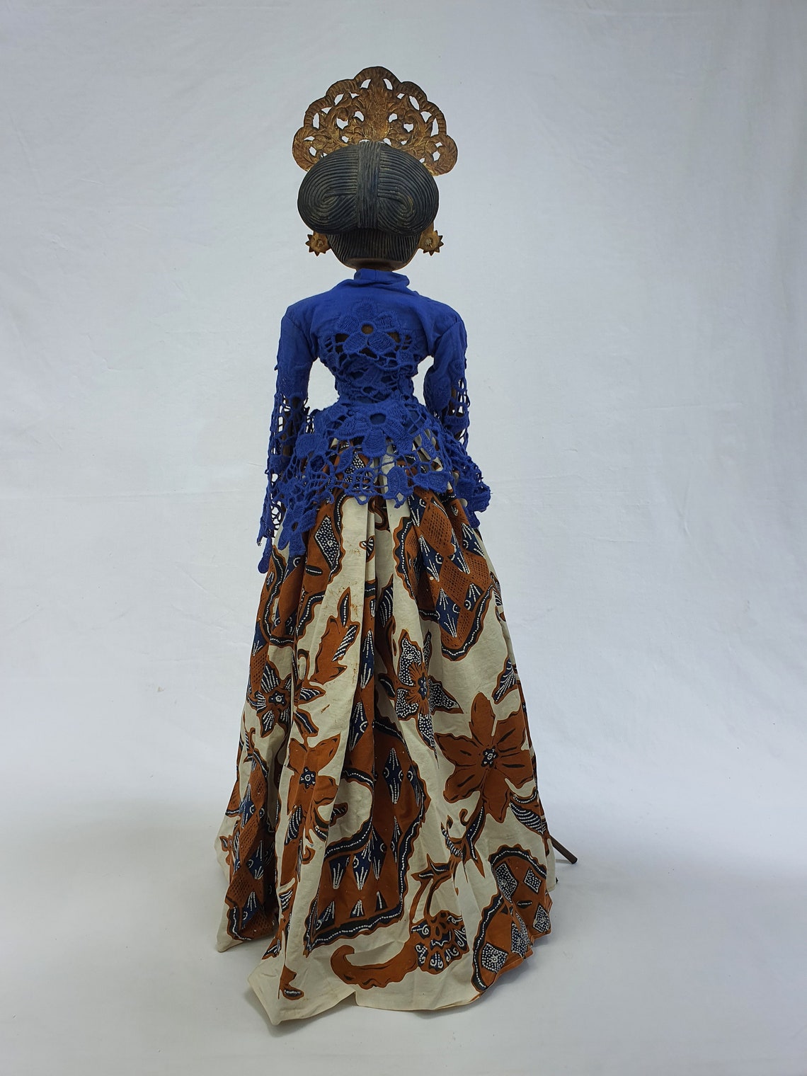 Girl Puppet, Hand Puppet, Traditional Indonesian Art Wayang Gambyong ...