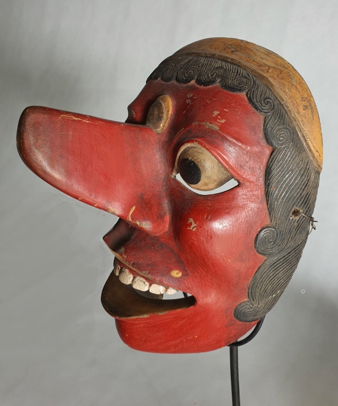 Vintage Comedian Mask : topeng Kelono - Etsy
