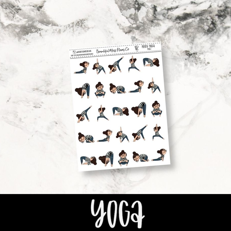 Fitness Stickers - Etsy