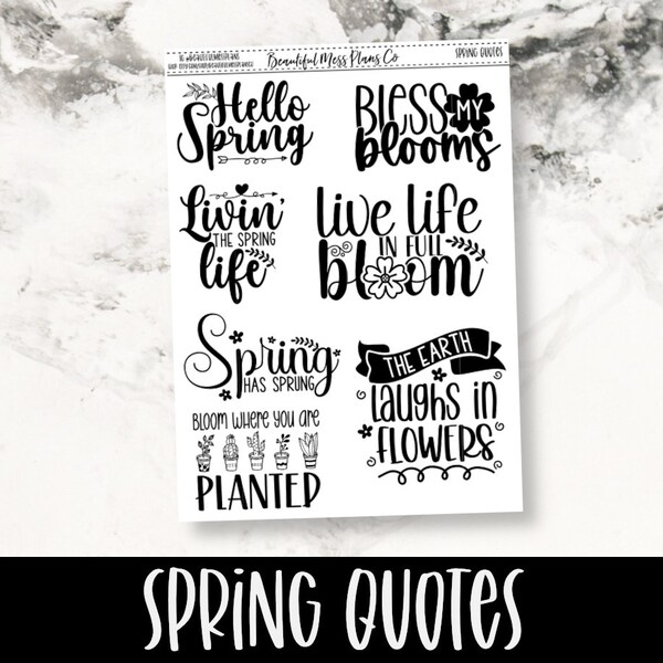 Quote Stickers - Etsy