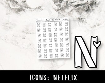 Netflix Planner Stickers / Character Functional Planner Stickers ...