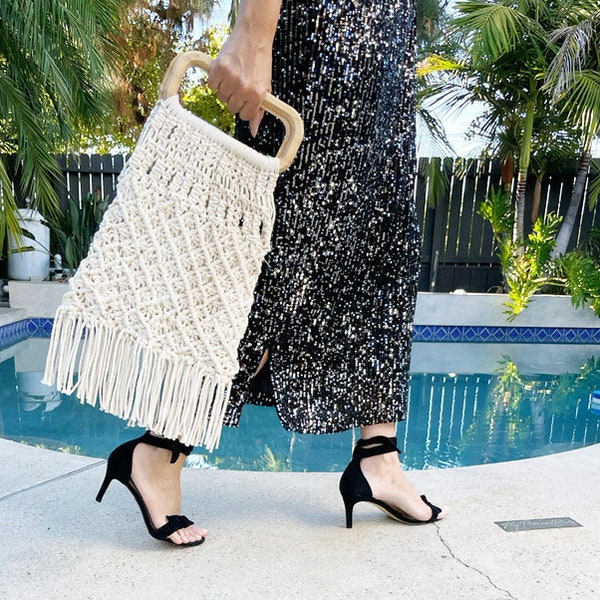 Macrame Bag - Etsy