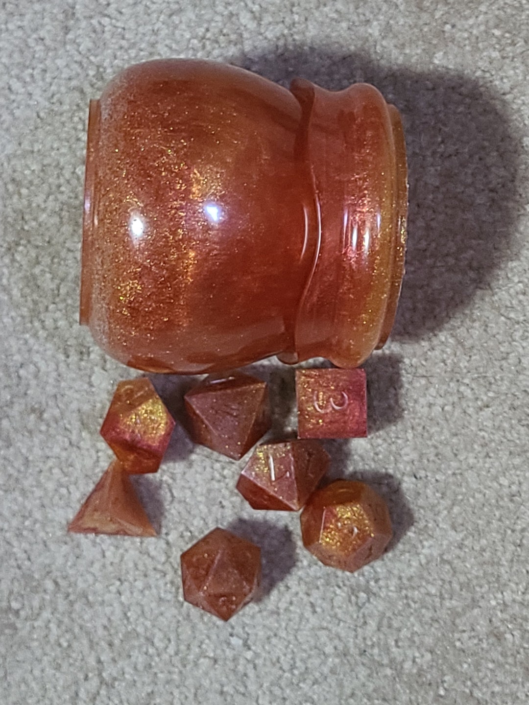 Honey Pot" DND Dice and Jar - Etsy