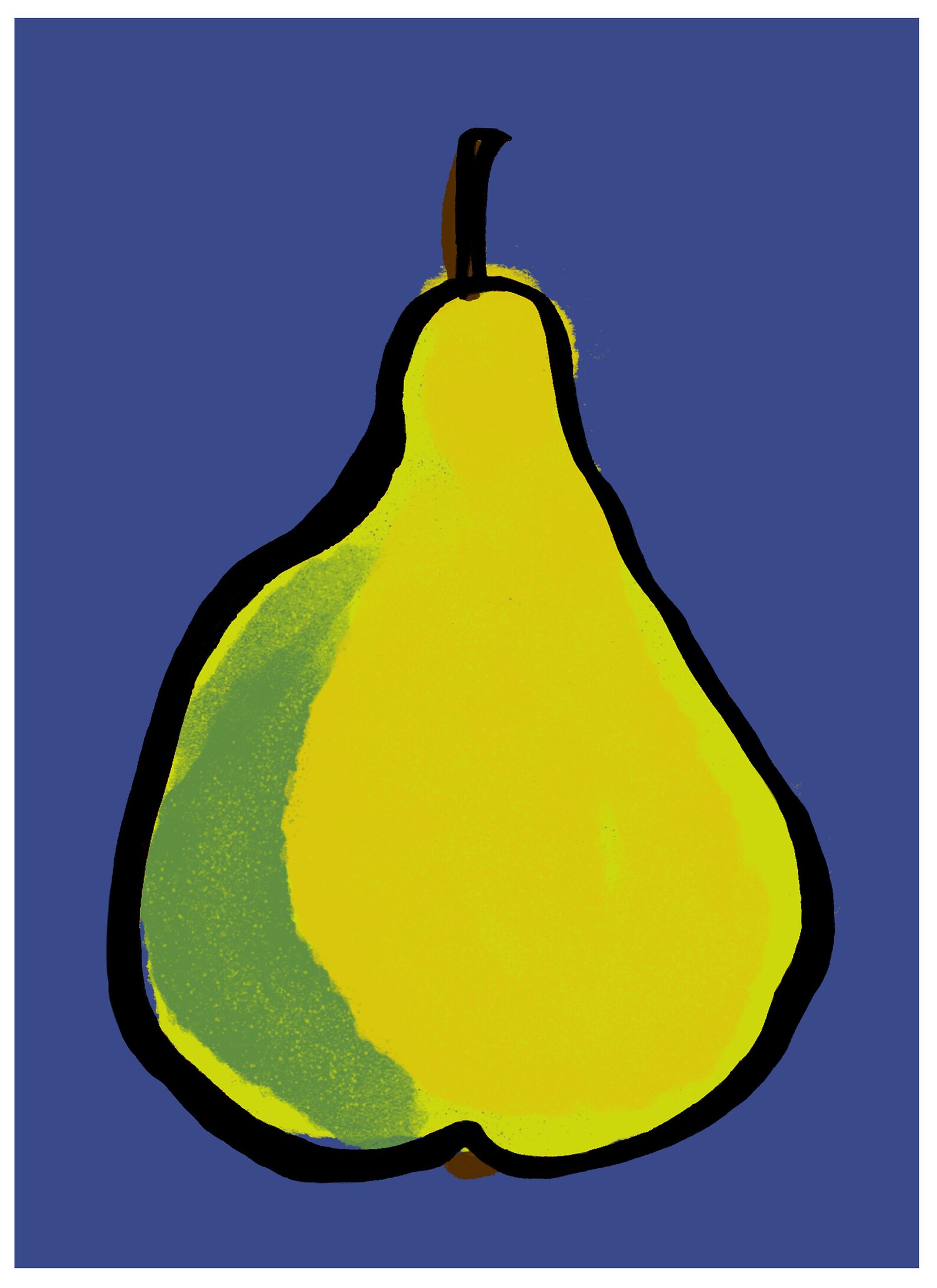 Pear Kitchen Decor Print/ Instant Download Wall Art/ Healthy Food ...