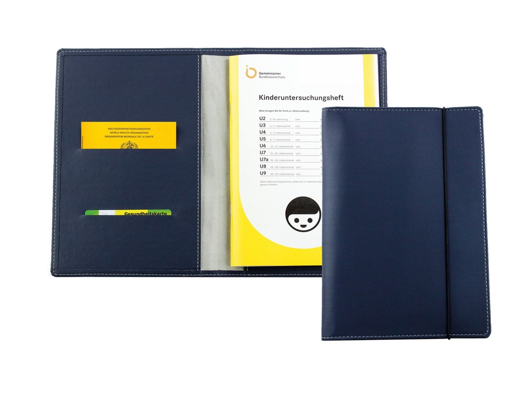 Children's Examination Booklet Cover Made of Organic Apple - Etsy