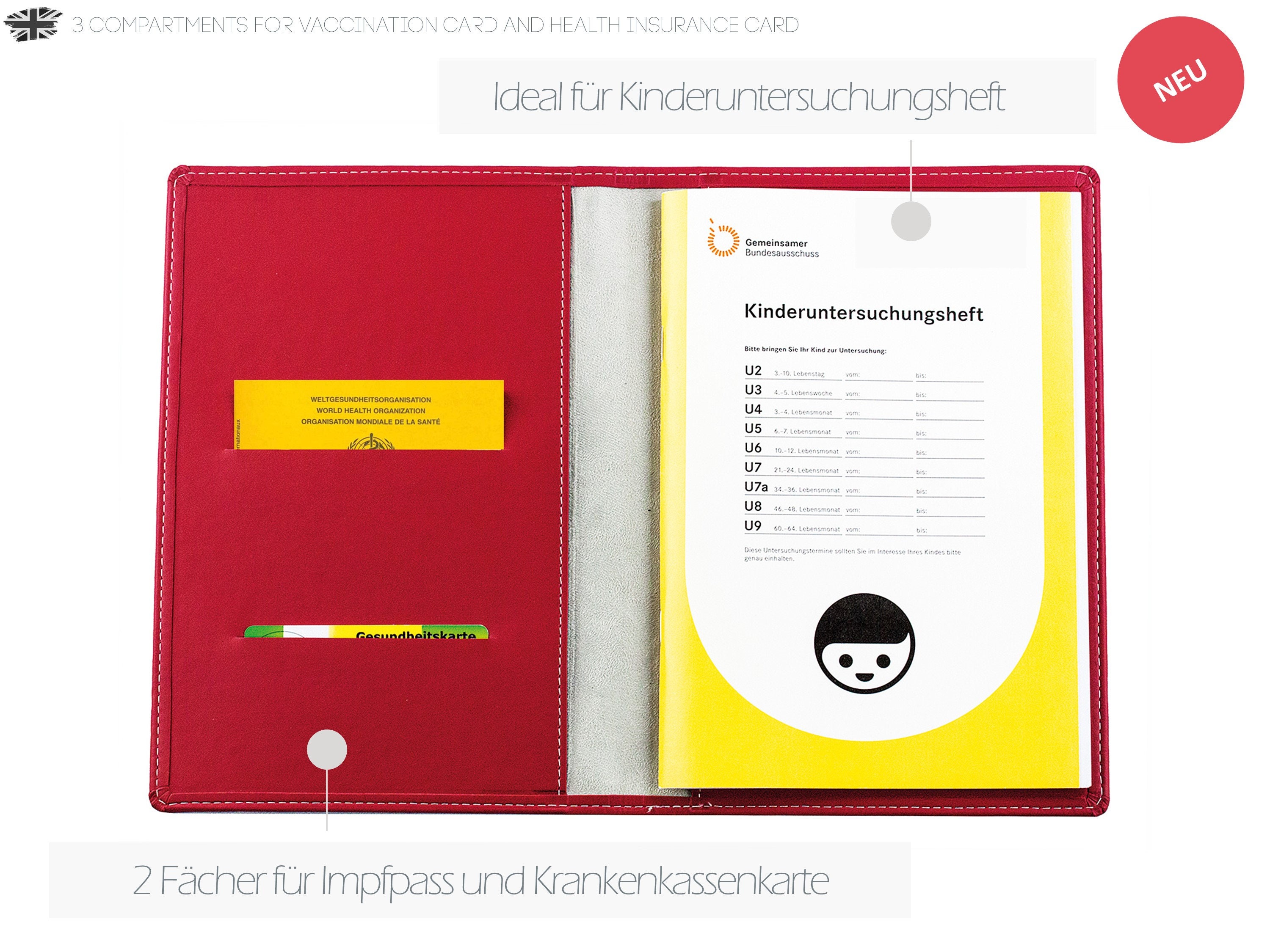 Children's examination booklet Cover made of eco apple | Etsy