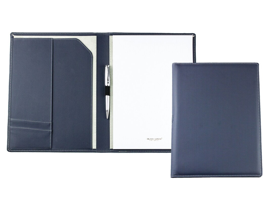 Schreibmappe DIN A4 aus „Eco Apple Leather“, Recycling Öko Apfel Leder ...
